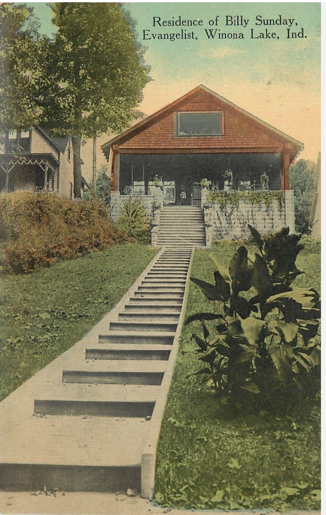 The Billy Sunday home, then and now image – Evangelist Billy Sunday ...