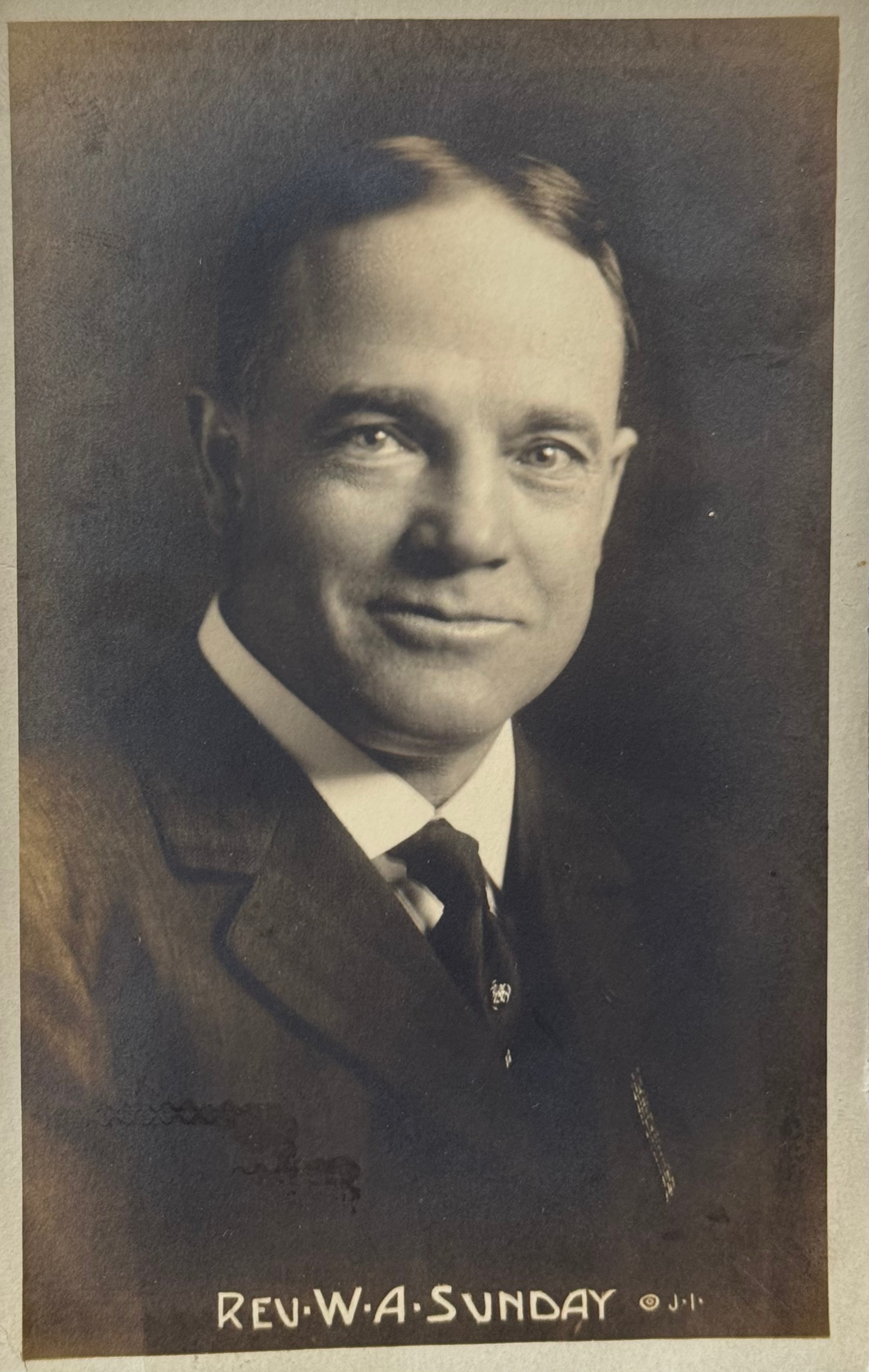Evangelist Billy Sunday compared to others in the itinerant class ...